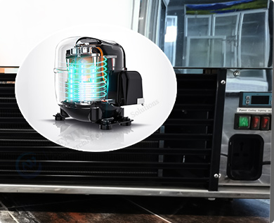 Commercial Small Counter Top Showcase Cake And Pastry Display Chiller ...