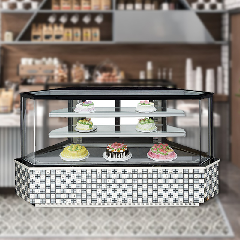 Commercial Bakery Store Cake Display Cabinet For Cup Cake
