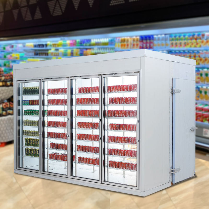 Supermarket Display Fridge & Storage Freezer Remote Type Display Fridge ...