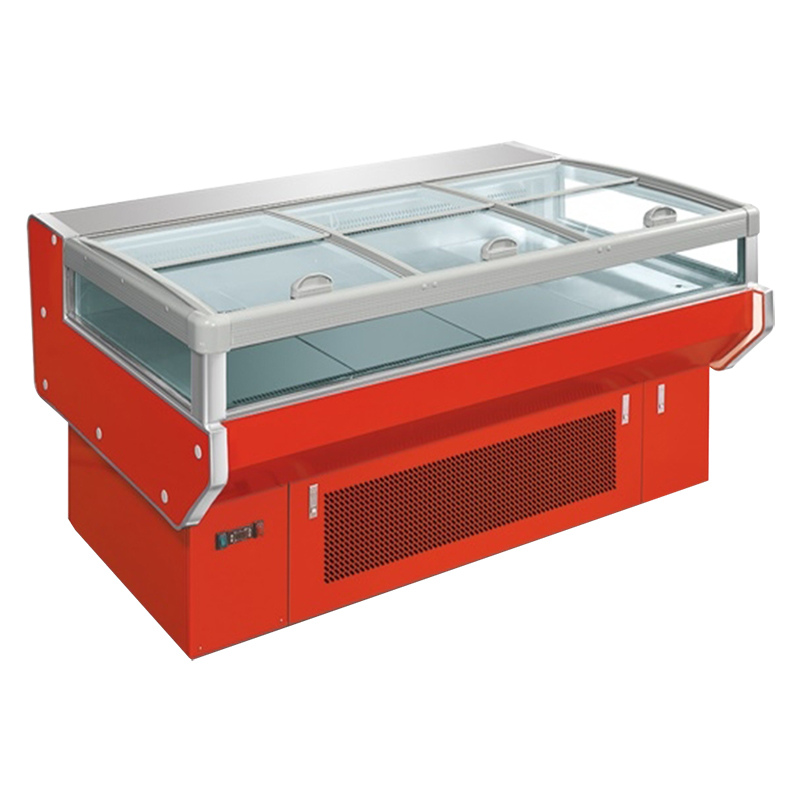 Commercial Butcher Shop Plug-In Fresh Meat Display Refrigerator For ...