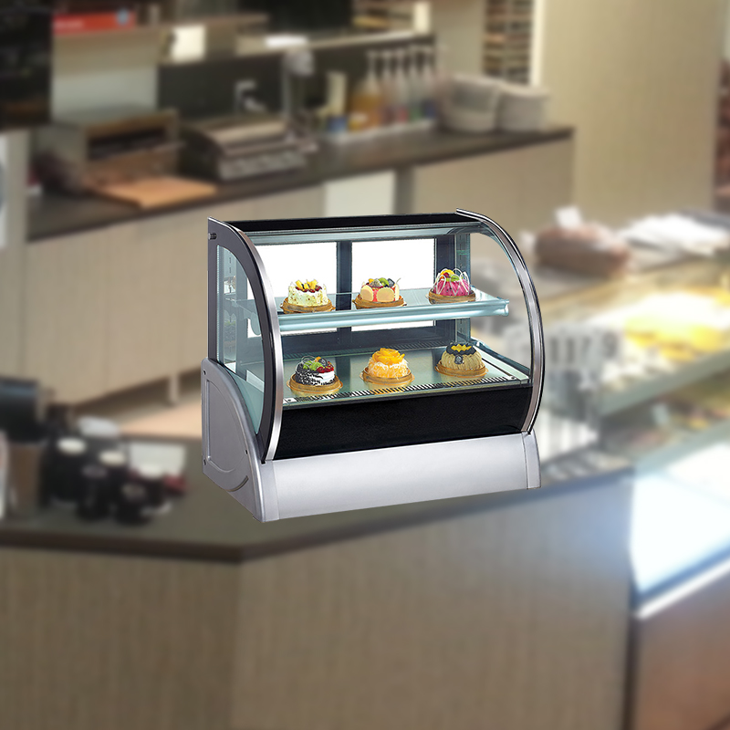 Commercial Bakery Store Small Cake Showcase For Pastry Showing